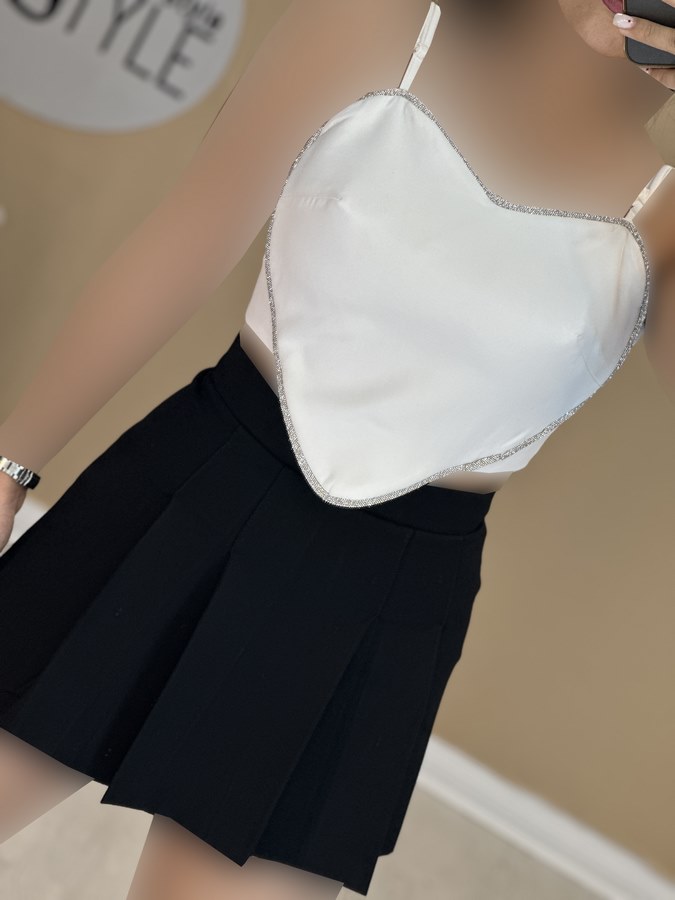 دامن : 1009202 - مزون تاپ استایل | فروش انواع لباس زنانه مجلسی و اسپرت